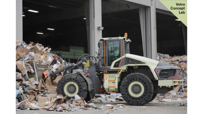 Hasil Tes Lapangan Wheel Loader Hybrid Volvo LX1