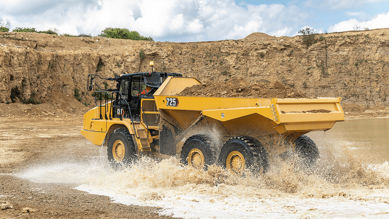 ADT CAT 725 Baru Gunakan Kabin Yang 20% Lebih Besar - Alat Berat