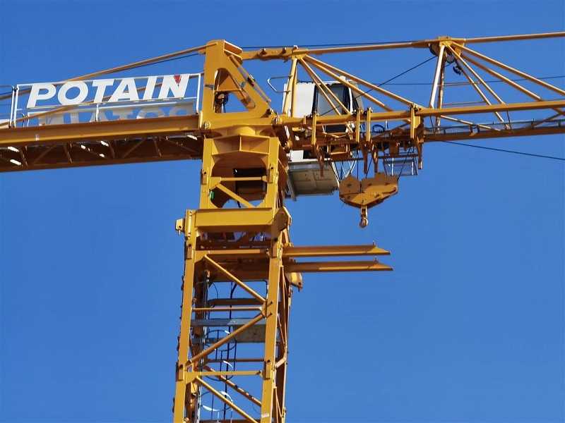 Tower Crane Potain untuk Pasar Asia - Informasi Alat Berat
