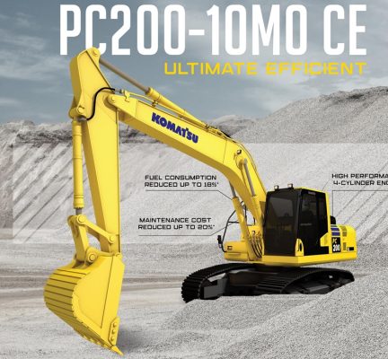 PC200-10M0 CE: Excavator Komatsu Yang Produktif & Irit Bahan Bakar ...