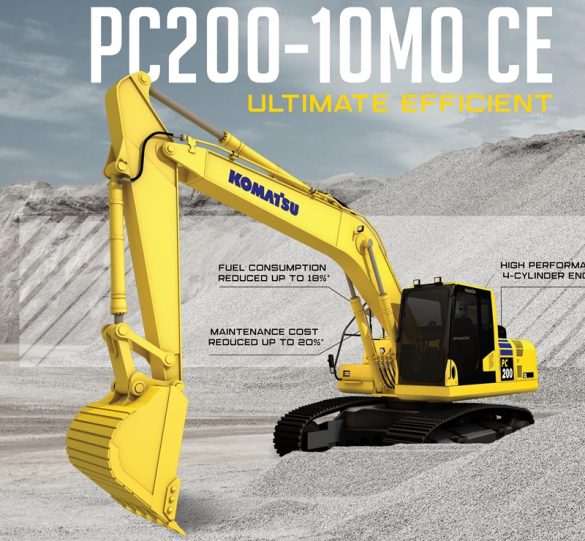 PC200-10M0 CE: Excavator Komatsu Yang Produktif & Irit Bahan Bakar
