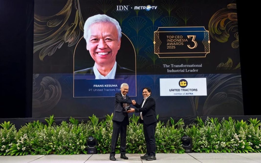 Frans Kesuma Raih Penghargaan "The Transformational Industrial Leader"